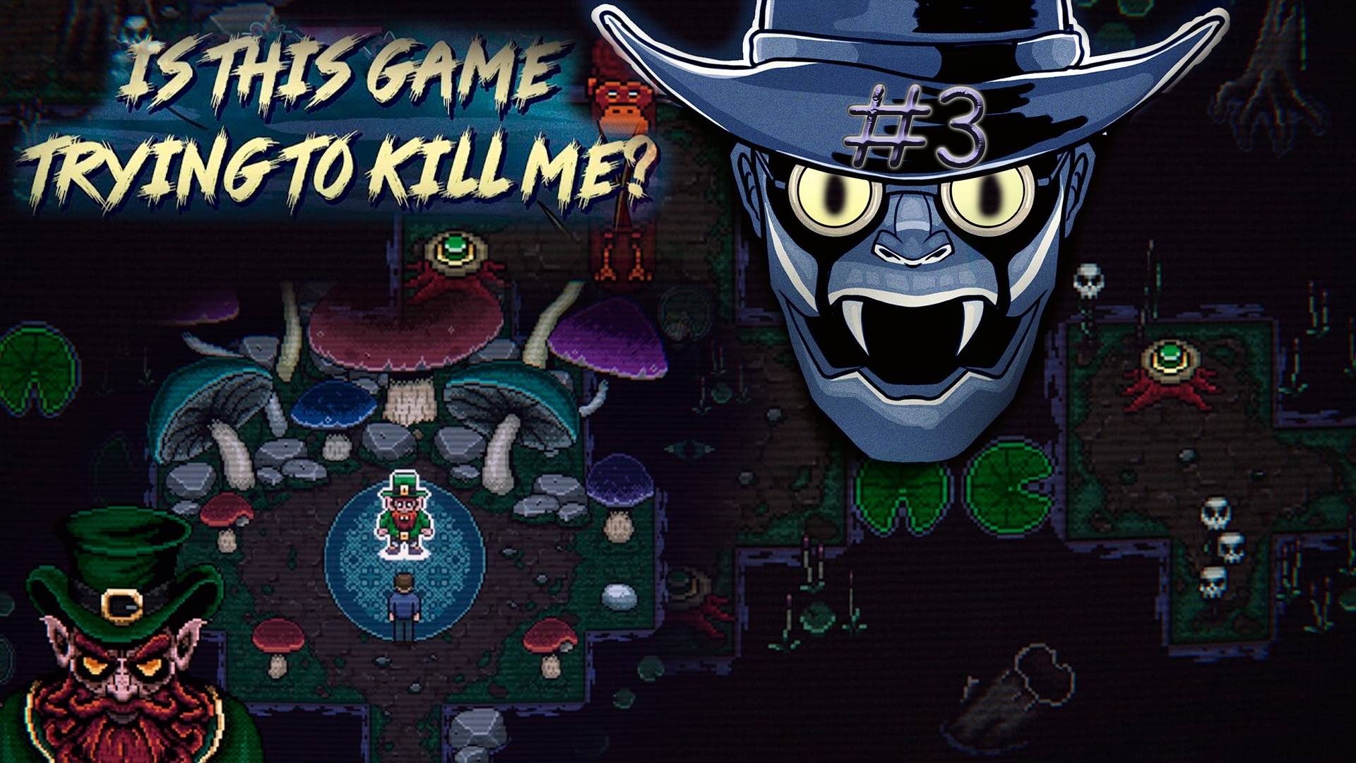 IS THIS GAME TRYING TO KILL ME? ЭТА ИГРА ПЫТАЕТСЯ УБИТЬ МЕНЯ? PASSING/ПРОХОЖДЕНИЕ #3 (ФИНАЛ)