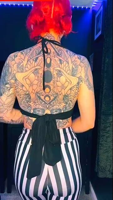 Девушки Татуировки Пирсинг - Tattoo Inked Girl #Панк #Готы #Эмо #Punk #Goth #Emo №  (4)