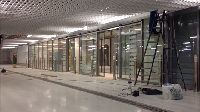 Противопожарная штора МВА c орошением (Премиум) EI180 шириной более 20 метров