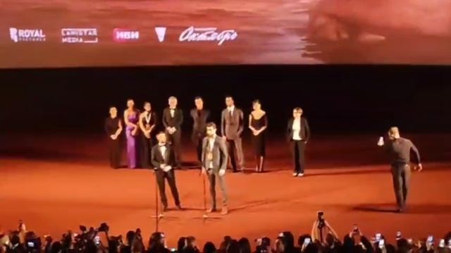 Турецкий актер Барыш Ардуч на премьере фильма "Оставь это ветру" в Москве, 30 января 2025