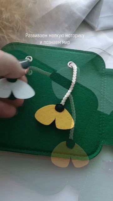 Развивающая книжка для малышей Лапка бук.