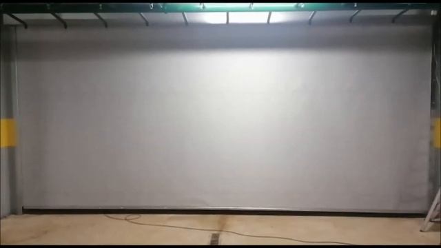 EI180 однослойные противопожарные шторы МВА на подземном паркинге в ЖК Новый города в г. Обнинск