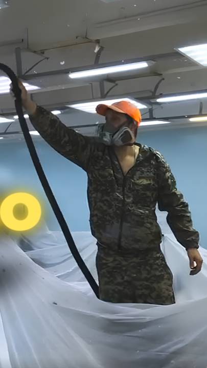 Цех - побелка потолка - 400м. г. Иваново - 1 день