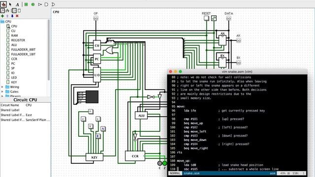 8 bit CPU