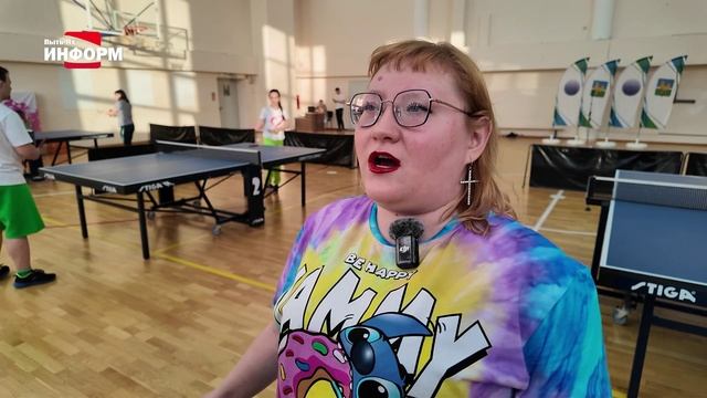 Соревнования по настольному теннису для людей с ОВЗ