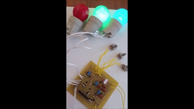 Цветомузыка из СССР на современных компонентах