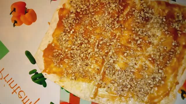 Ленивая пахлава готовим пахлаву из лаваша