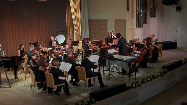 Необычный концерт для Вибрафона и Симфонического оркестра. Алексей Чижик дирижер.