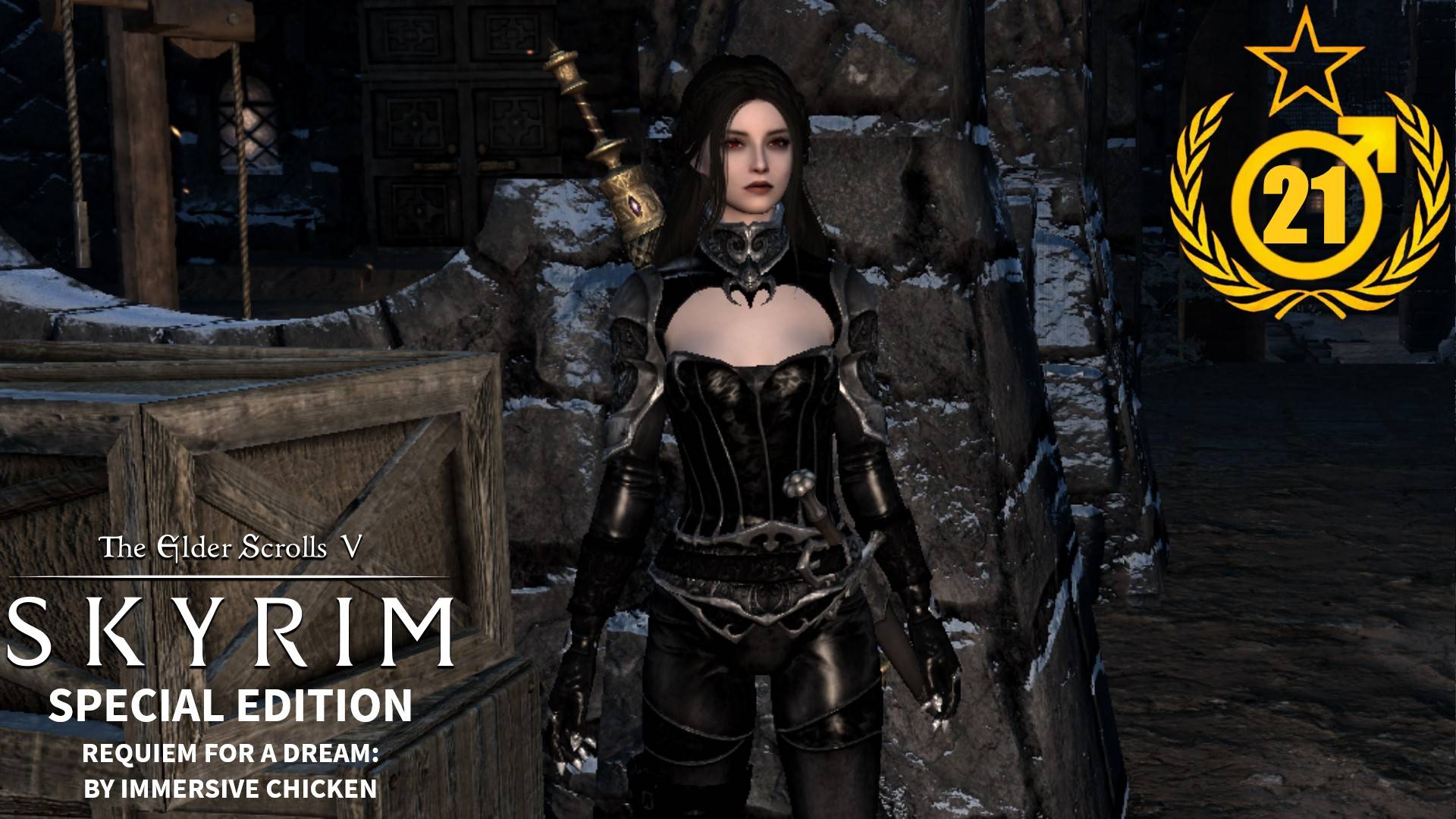 Вампирская Вайфу #21 The Elder Scrolls V Skyrim SE  RFAD