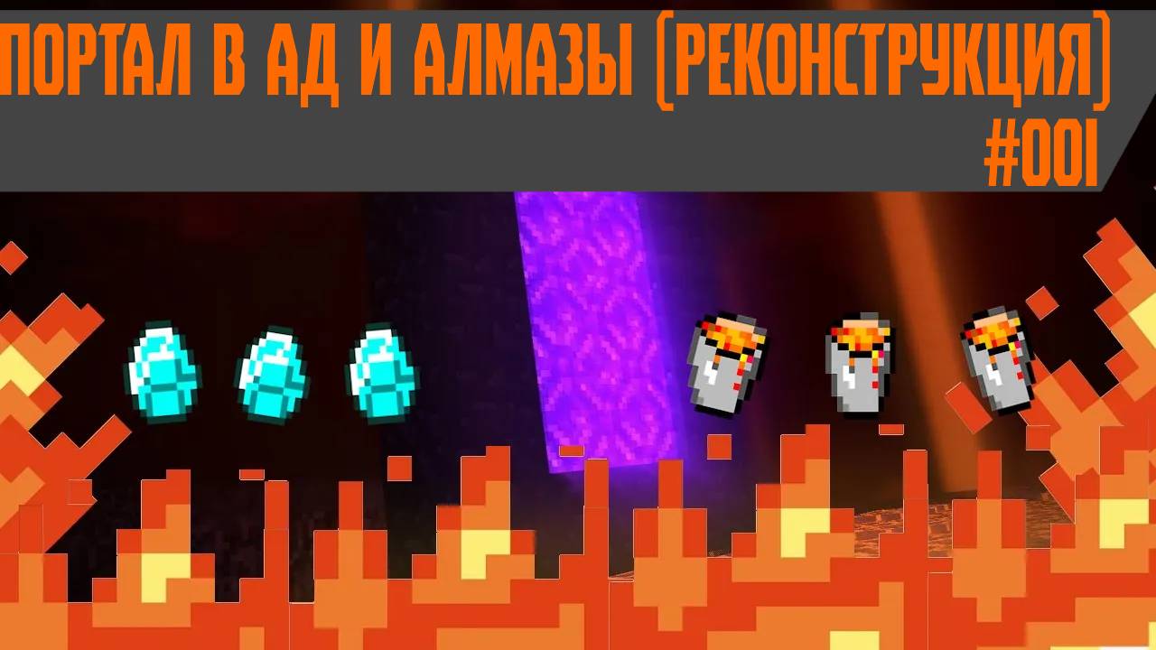 Бесконечный мир - Начало начал(Глава 1) Портал в ад и алмазы (Реконструкция) #001