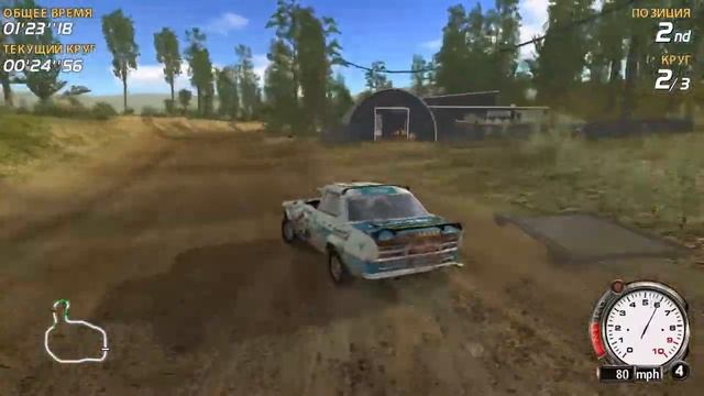 FlatOut - Гонки на выживание. Переход на Третий  этап - Золото.  - (видео с моего ютуба)