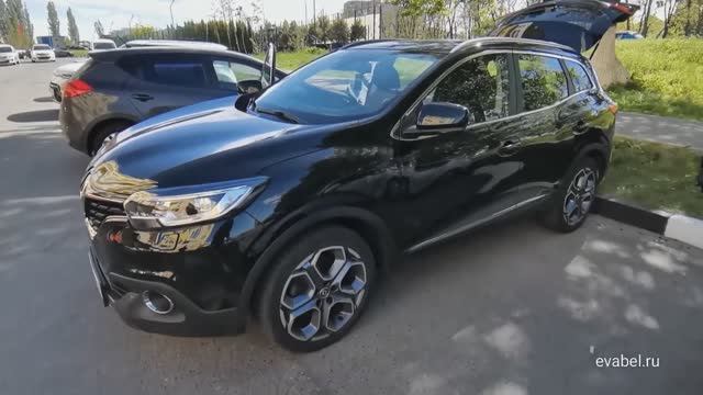 Renault Kadjar  1е поколение eva коврики в салон и багажник evabel.ru 8800-222-48-45