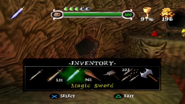 MediEvil (PS1) - Кристальные Пещеры