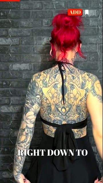 Девушки Татуировки Пирсинг - Tattoo Inked Girl #Панк #Готы #Эмо #Punk #Goth #Emo №  (6)