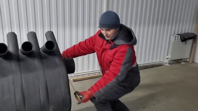 Печь отопительная до 1200 м3 Клондайк (аналог Бренеран, Булерьян) - основные замеры