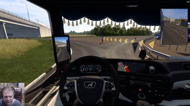 Euro Truck Simulator 2 сезон 10 серия 10 Юж регион из Ростова
