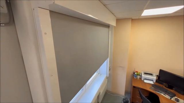 EI60 огнестойкие экраны-шторы на окнах в здании АО МКБ Искра в Химках