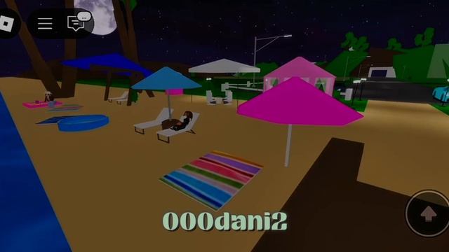 постройка городского пляжа🏖️в Роблокс Brookhaven