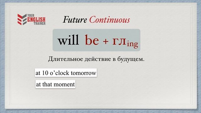 Уровень 2. Урок 15. Your English Trainer. Интенсив курс для начинающих