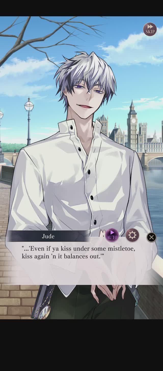 Ikemen Villains: Every Kiss Tells a Tale Collection Event:  Jude's Kiss of Honesty