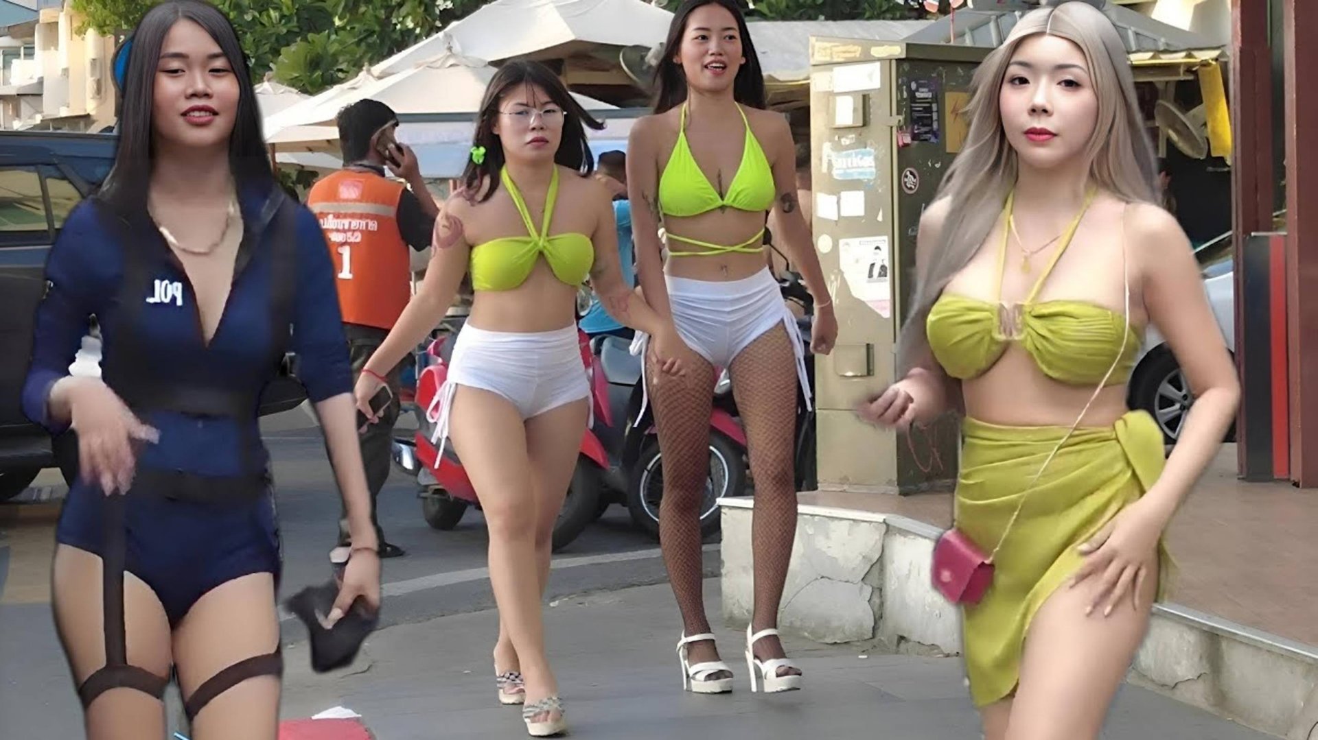 2025 Паттайя Прогулки по Beach Road 🌴 Thailand