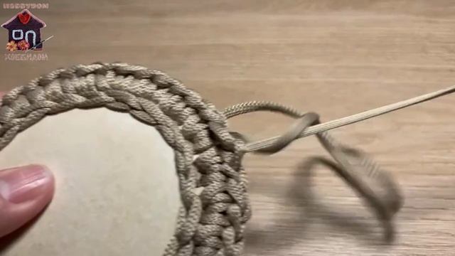 Как донышко обвязала в этом видео я показала