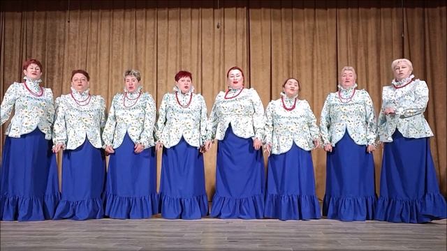 Народный ансамбль русской песни "Зорька алая" - песня "Казачка вольная"