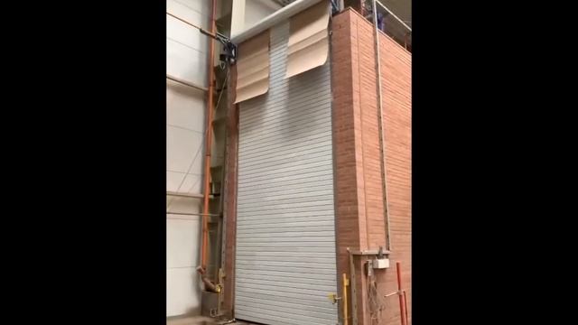 Рулонные ворота AL120 для сушильной камеры кирпичного завода в Калининграде - 5й элемент