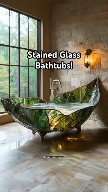 Ванны из цветного стекла