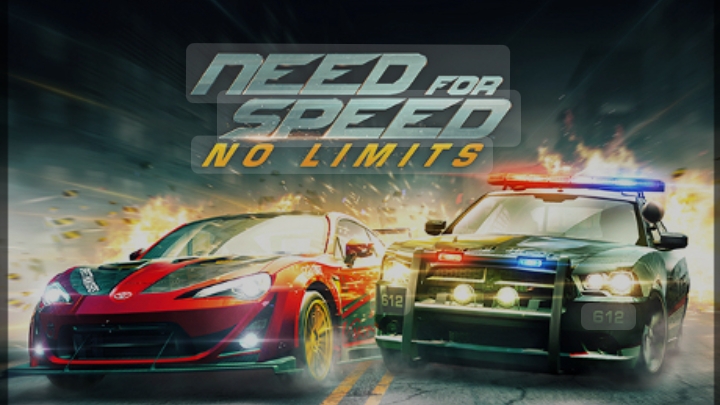 Играю в мобильную игру need for speed.