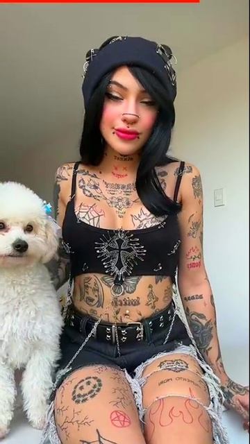 Девушки Татуировки Пирсинг - Tattoo Inked Girl #Панк #Готы #Эмо #Punk #Goth #Emo №  (9)