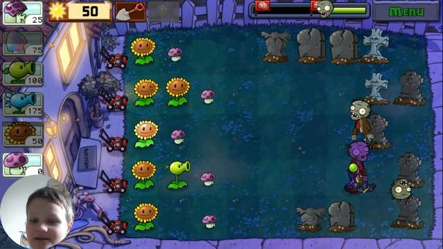 Зомби VS Растений! 4 часть!