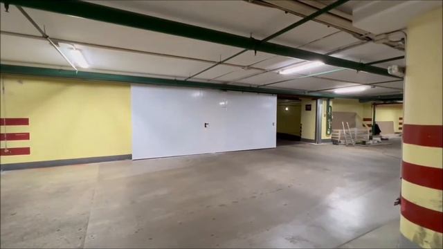 Откатные огнезащитные EI60 ворота МВА в ЖК Триумф Палас. Ворота перекрывают проём 6 метров!