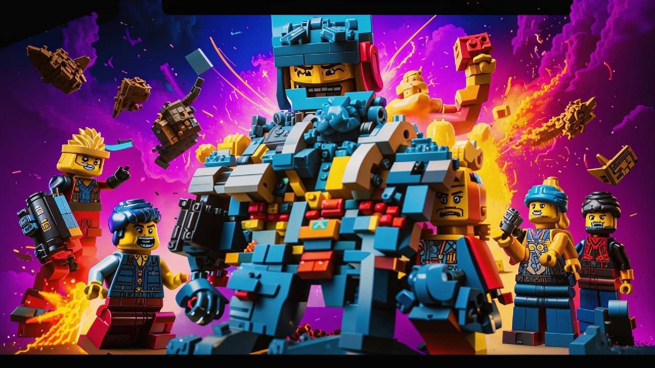 Играем в LEGO Fortnite | Строим поселения #4