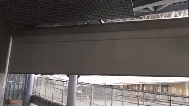 Дымозащитные шторы МВА E120, установленные для второй очереди Музея космонавтики г. Калуга