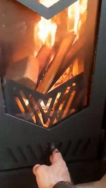 Печь-камин Аляска Базальт: установка, первая протопка