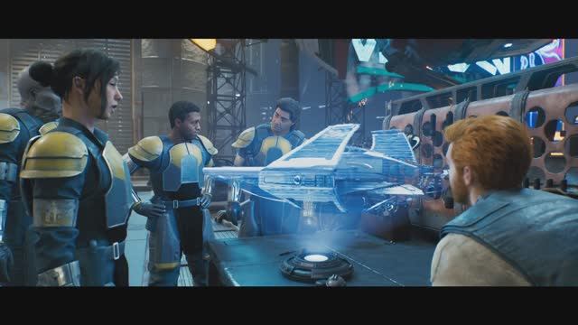 Star Wars Jedi: Survivor [RUS, без комментариев]. Часть 2: Побег из города.