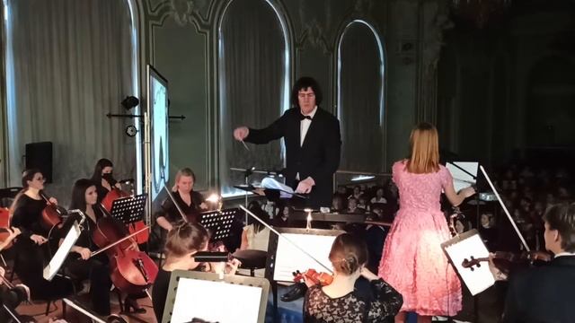 Алексей Чижик дирижер.  Аморозо. "Золушка".  ГАСО Спб