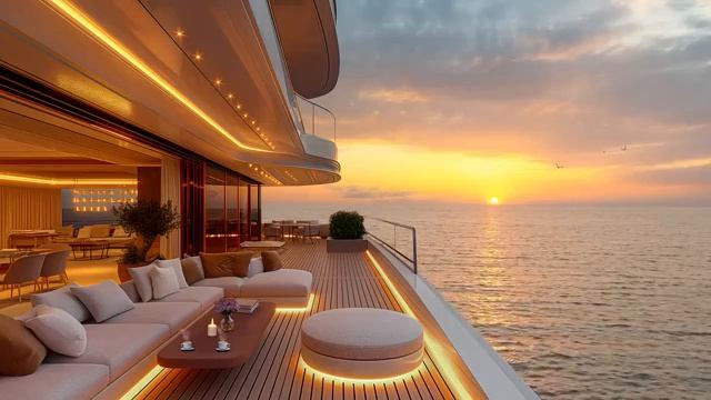 Утренний джаз Босса-Нова на Роскошной яхте - Позитивная Босса-Нова, полная энергии для Нового дня