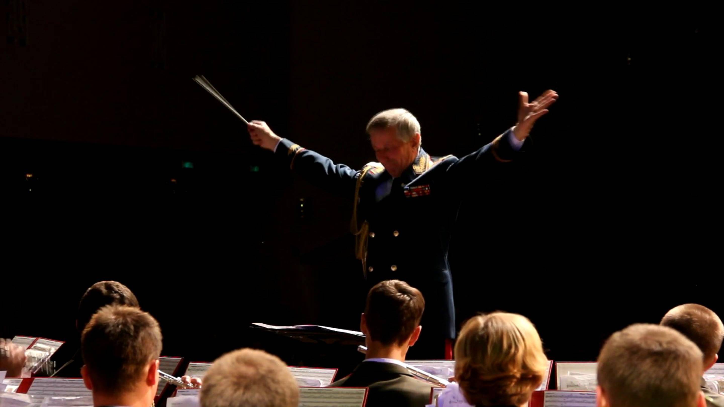 Концерт Центрального военного оркестра Министерства обороны РФ. Кызыл.  2014 год