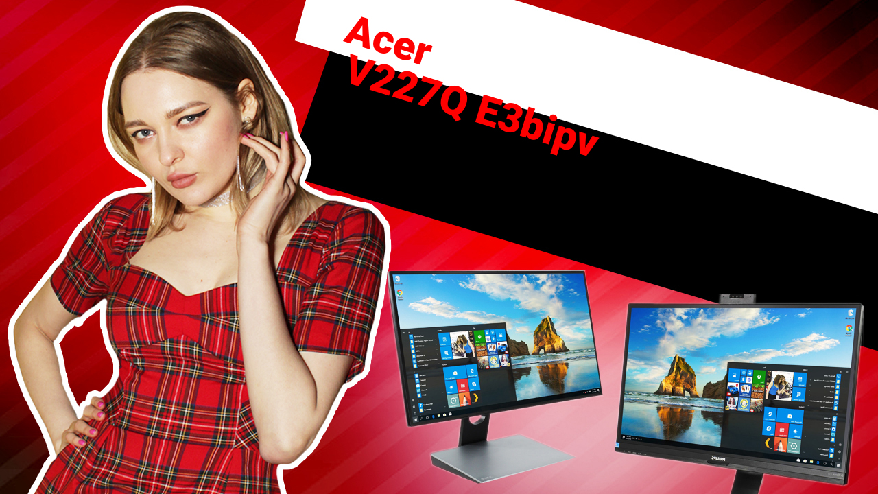 НИКС Компьютерный Супермаркет: видео про ЖК-монитор 21.5" Acer V227QE3bipv