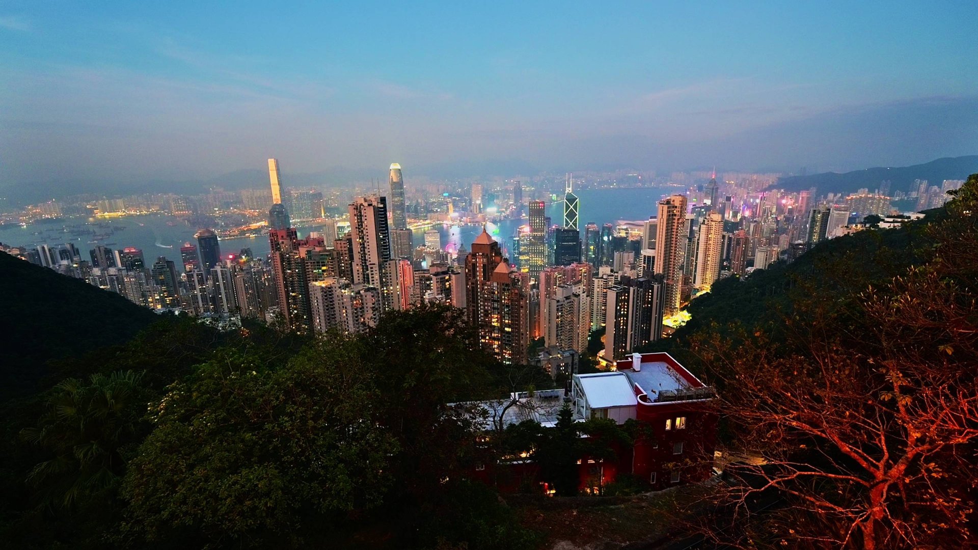 Victoria Peak, Honh Kong. China