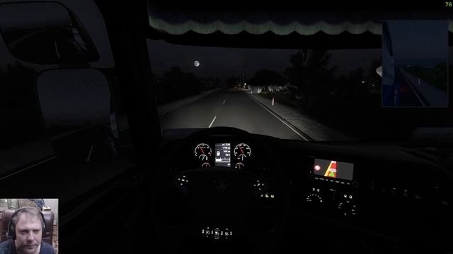 Euro Truck Simulator 2 сезон 10 серия 9 Албания Мультиплеер ночью