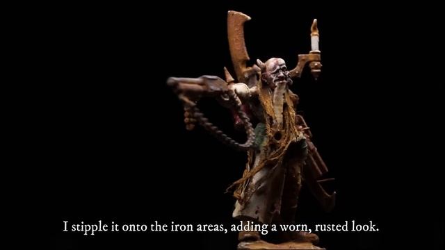 MASTER of GRIMDARK Paints NECROMUNDA Gang Painting BLANCHITSU using Villainy Ink_1080