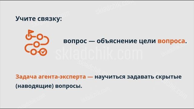 1.24. Главный навык агента - задавание правильных вопросов