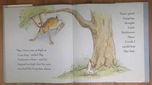 Guess how much I love you. Read aloud