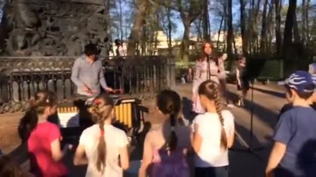 "Сказки Чижика" в Летнем саду 2018 Вибрафон.