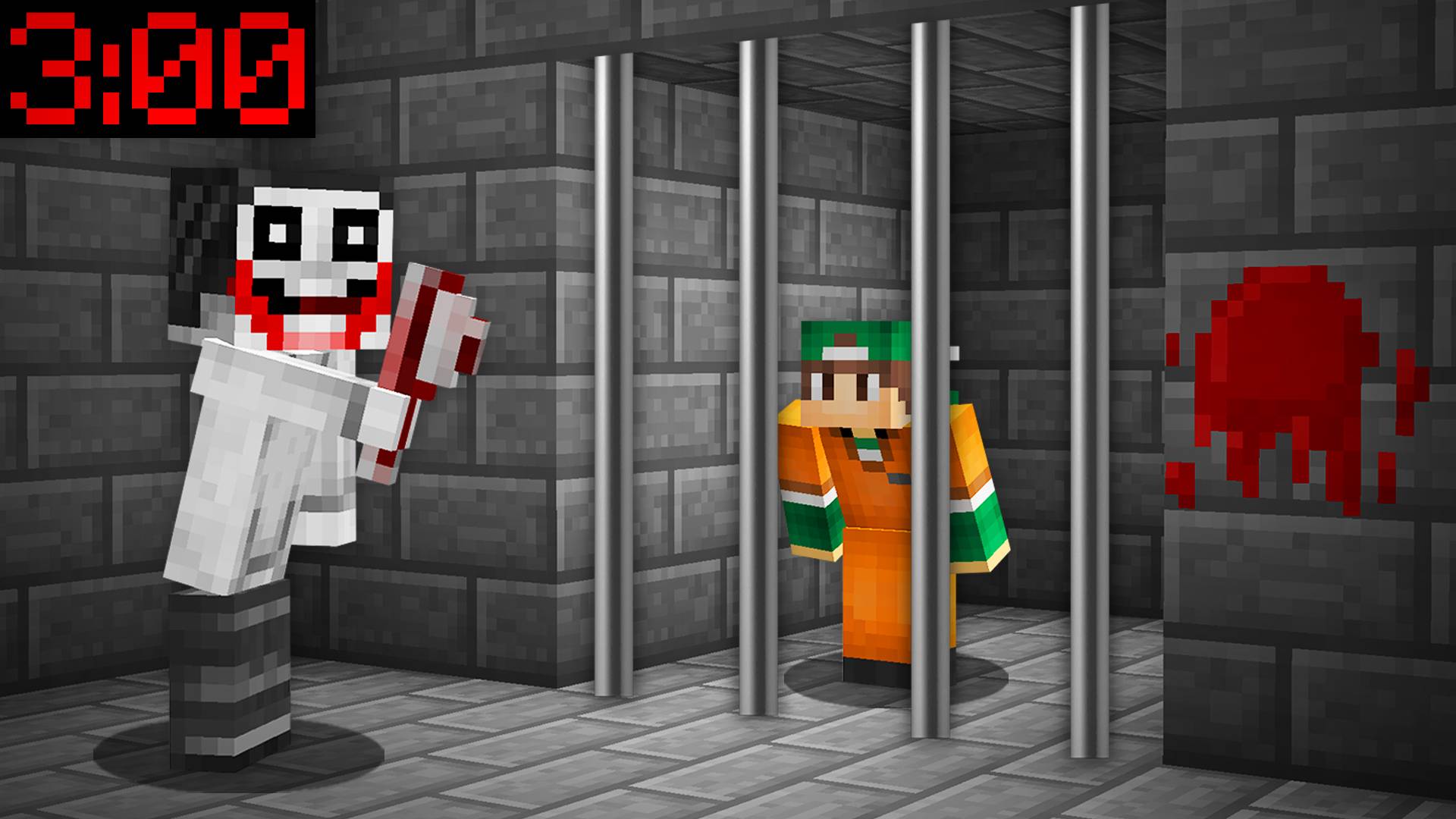 Я СИДЕЛ В ТЮРЬМЕ И НЕОЖИДАННО НАЧАЛАСЬ СТРАШИЛКА В МАЙНКРАФТ | Риколит Minecraft