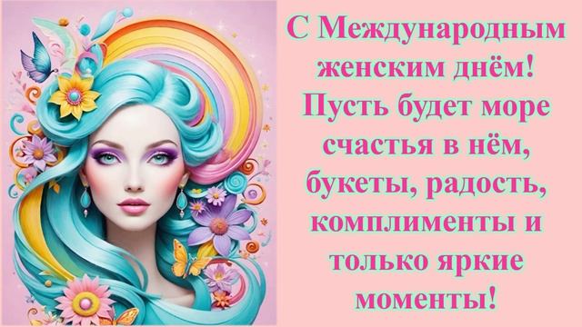 С МЕЖДУНАРОДНЫМ ЖЕНСКИМ ДНЁМ 8 МАРТА