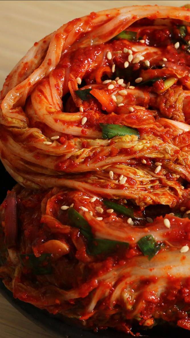 Очень вкусная капуста по корейски  (ким-чи) в домашних условиях .